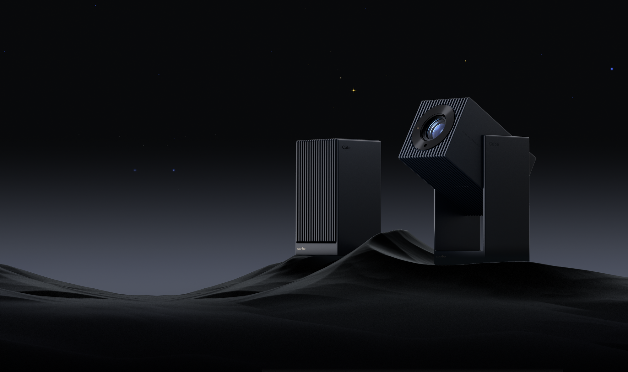 Wanbo Cube 2 Pro Projector | ToF Auto-Focus & All-in-One 1080P Smart P