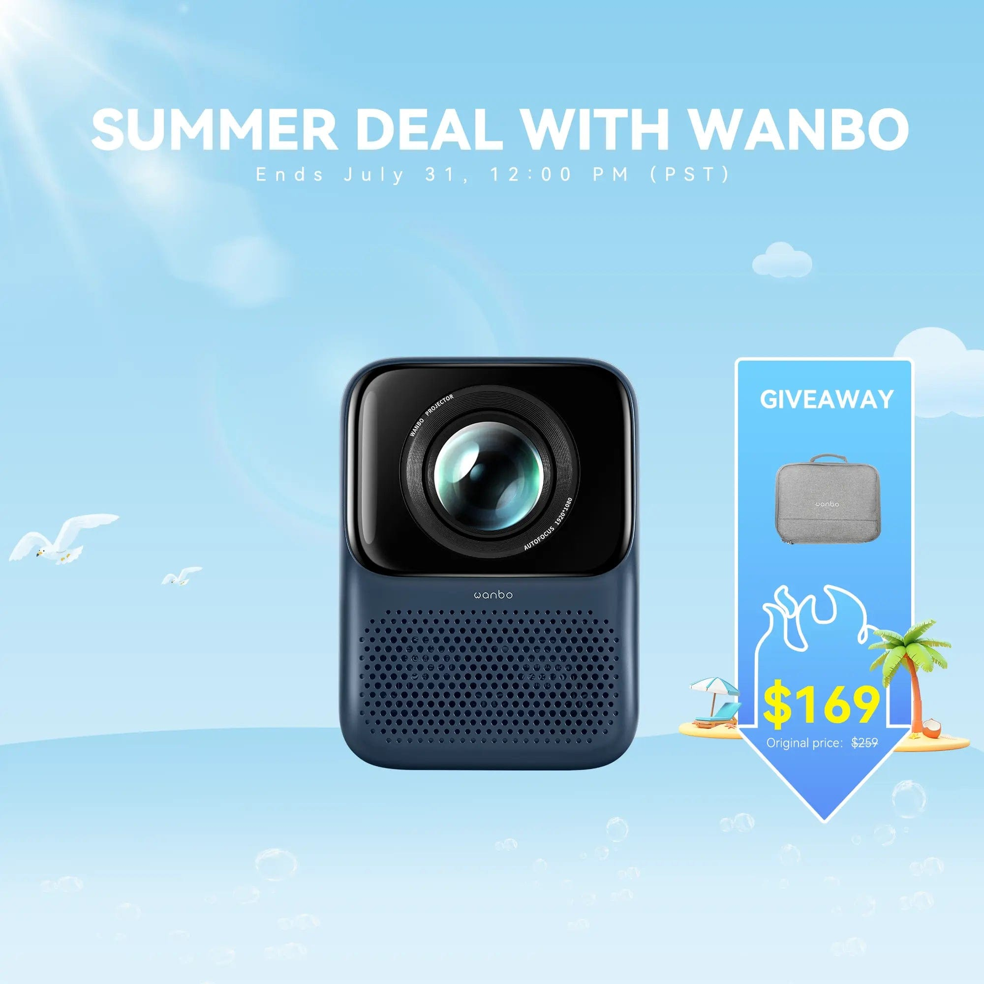 Portable Projectors: T2 Ultra, Dali 1 & More | Wanbo – Wanbo